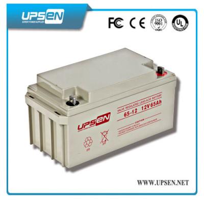 Китай Качество фабрики загерметизировало свинцовокислотную батарею 12V 65ah 12V 100ah продается