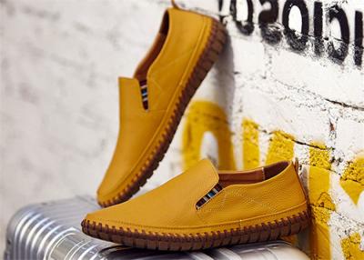 China High End Trendy Comfortable Casual Shoes Hand Sewing Rubber Outsole Material for sale