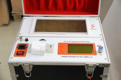 China GDYJ-501 transformer oil Dielectric strength and breakdown voltage tester for sale