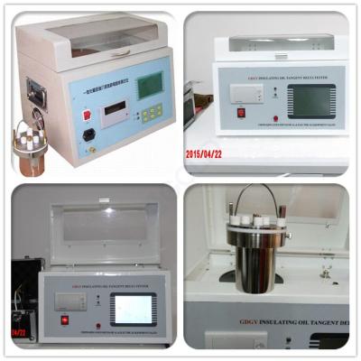 China GDGY Transformer Oil Dielectric Loss Tan delta Tester for sale