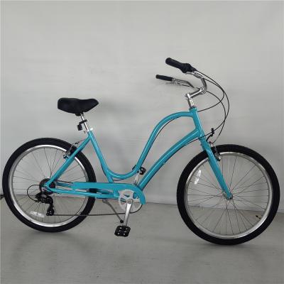 Cina 26x3 pollici Unisex Step Through Aluminum Frame 3 Speed Beach Cruiser Bike in affitto negli Stati Uniti in vendita
