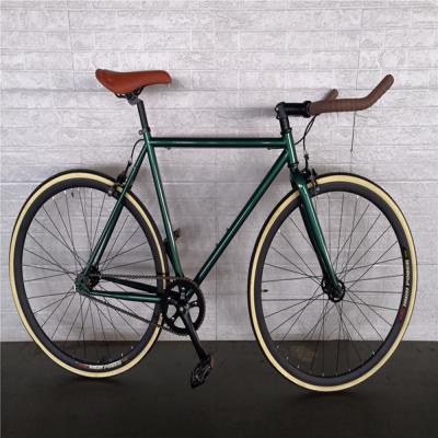 Cina Bicicletta a doppio V freno 700c Bullhorn Maniglia Bar Fixed Gear per adulti Retro Vintage Classic in vendita