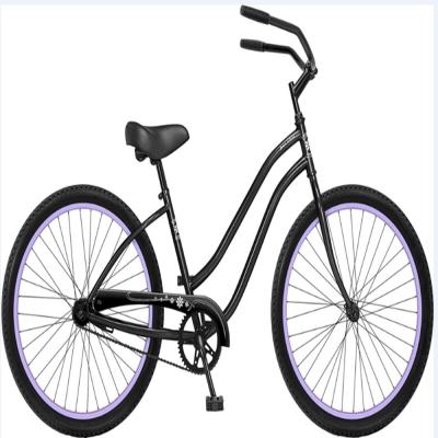 Cina KMC Catena Nero Colore Urbano Donna Single Speed Donne Beach Cruiser Bicicleta per gite rilassanti in vendita