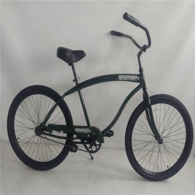 Cina Capacità di carico 150KG bici da crociera femminile single velocità bicicletta da spiaggia donna urbana 26 pollici in vendita