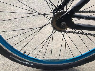 Cina 7 velocità City Bike con pneumatici solidi da 24 pollici e materiale di cerchiera in alluminio in vendita