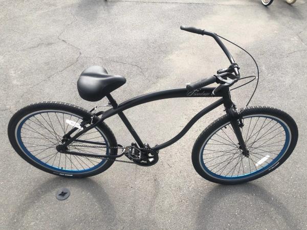 7 Speed City Bike with 24 Inch Solid Tire and Aluminum Rim Material Foldable Design