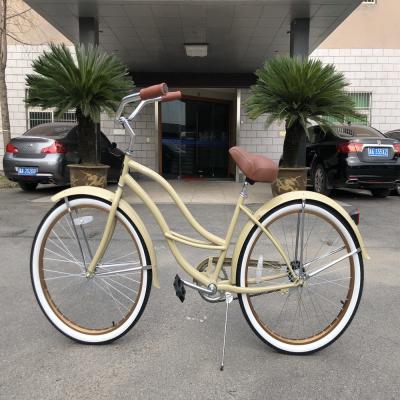 Cina Bicicletta ordinaria a pedali per adulti 26 pollici per donne in vendita