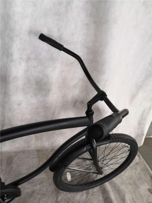 Cina 26 pollici adulti maschi Single Speed Comfort Beach Cruiser Bike Matte Nero pronto per la spedizione in vendita