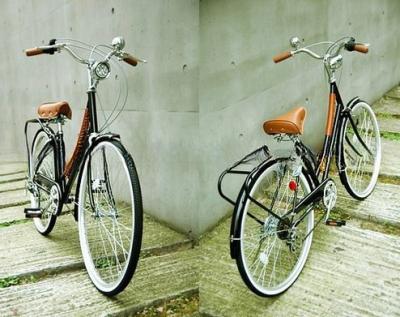 Cina 16kg Steel Fork Retro Vintage Olanda OMA Bicicamera Lumiera anteriore e Holland City Exploration in vendita