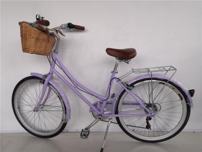 Cina 1.8m lunghezza telaio in acciaio 700C donne Single Speed City Bike per il mercato americano OEM / ODM in vendita