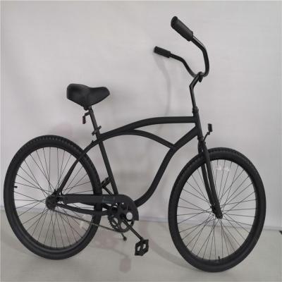 Cina Cerchiera in lega di alluminio a velocità singola per uomini adulti bici da spiaggia da 26 pollici pronte per il noleggio in vendita
