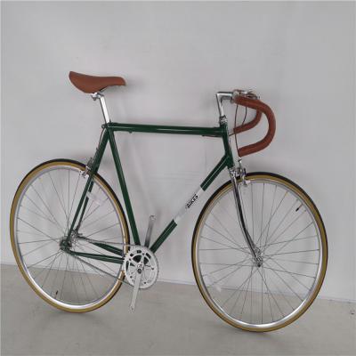 Cina 11kg 4130 Chromoly Lugged Frame Vintage Classic Track Bike Fixie Fixed Gear Bike in vendita