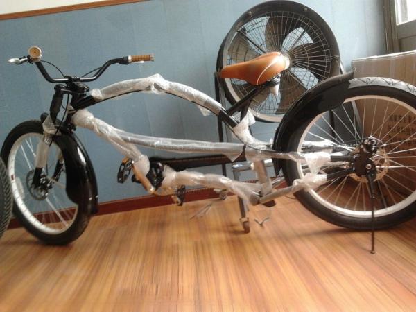 Quality 23KGS 24 Inch Chopper Bike Bicycle Long Beach Cruiser Bikes for Man for sale