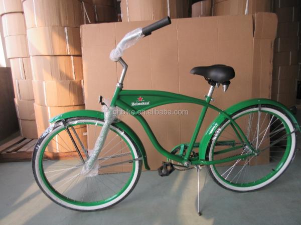 Quality Versatile 26 inch Steel Frame Men Beach Cruiser Bike for Promotion Gloss Weight for sale