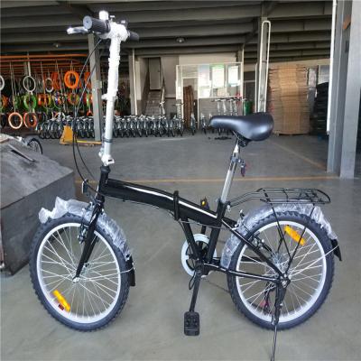 中国 普通のペダル 2024 大人 7 ギア 20 インチ 折りたたむ自転車 OEM の鋼のクランクを持つ自転車 販売のため