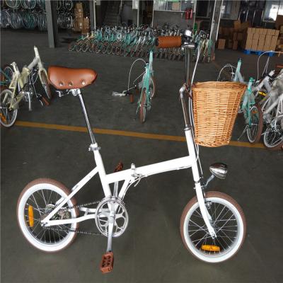 Cina Bicicletta pieghevole 20 pollici 7 marce 6 velocità Hi 10 telaio in acciaio alluminio Shimano bicicletta pieghevole 13kg in vendita