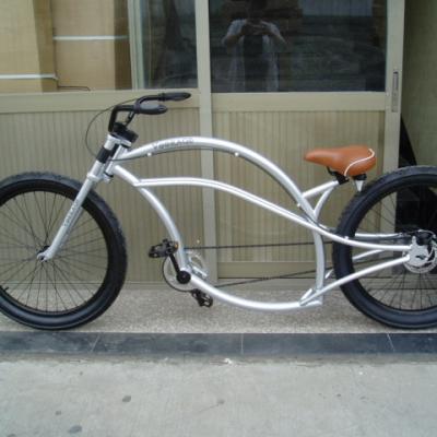 China CE and ISO 9001 Accredited Steel Fork Beach Cruiser Bike with Gloss Weight of 19kg for sale