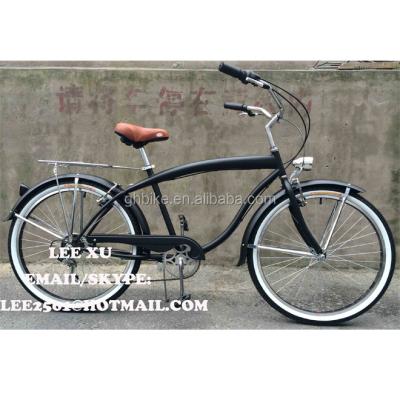 China Comfortabele en duurzame mannen 6 Speed Beach Cruiser fiets met 170mm Crankset Te koop