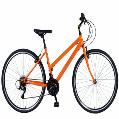 China 21 Speed Step Through Women Cycle Urban Lady City Hybrid Bike with Double V Brake for sale