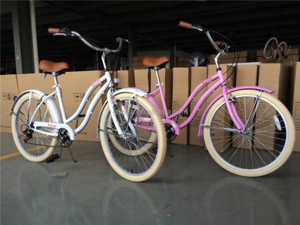 Steel Frame 26inch Single Speed Mens Beach Crusier Bike in ANY COLOR CE Approved