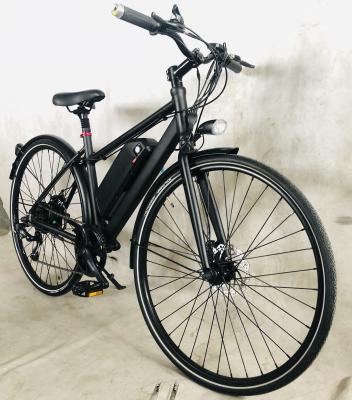 Cina 36V 350W 10.4AH Batteria al litio 25KM/H Cornice Unisex in alluminio Donna City Bike elettrica in vendita