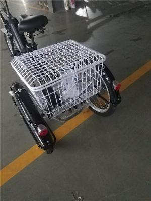 Cina Naviga senza sforzo in città con la nostra bici elettrica a tre ruote da 350W per i ciclisti anziani in vendita