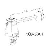 Stinaless Steel 304/316L, DN 50 Single Weld Single DIN threded Butterfly valve
