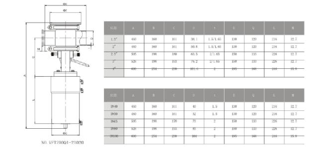 Donjoy Valve installation example