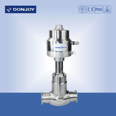 China High Performance Pneumatic Angle Valve For Bleaching Food Washing for sale