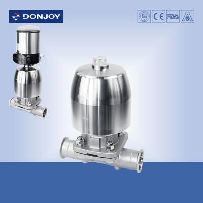 China Donjoy Stainless steel Sanitary Diaphragm Valve, BPE Pharmaceutical diaphragm valve for sale