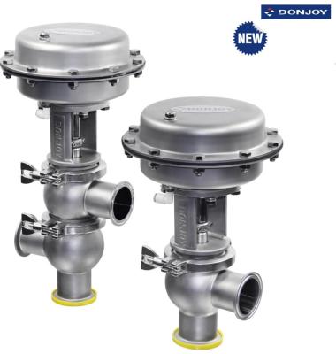 Cina Mainifold sanitario Mixproof che inverte il commestibile della valvola di Seat SS316 DN150 in vendita