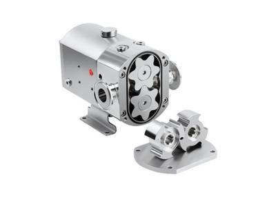 China DONJOY Mini  rotary lobe pump for  Cheese and Whey Yogurt Transfer for sale