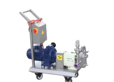 중국 SS316L DONJOY TUL-80 회전 엽 펌프 기계 모터와 트롤리 판매용