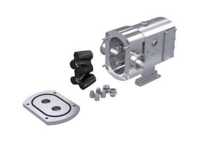 China Bomba de lóbulo de eje desnudo de acero inoxidable completo con sello de lavado para chocolate en venta