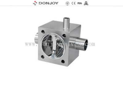 China SS316L sanitary multiport Sanitary Diaphragm Valve for controlling flow for sale