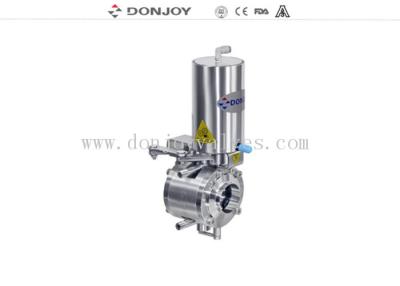 Cina Il tipo B delle valvole a farfalla di DN65 Donjoy doppio Seat con la camera della valvola può essere arrossitoe in vendita