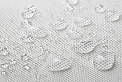 China 100gsm white color water-repellency PP Spunbonded and SMS Nonwoven fabric for sale