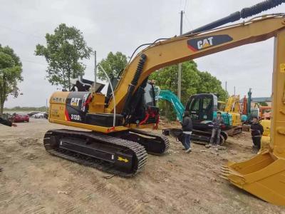 Cina 313D ha usato CAT Excavators Backhoe Crawler 12.4rpm in vendita