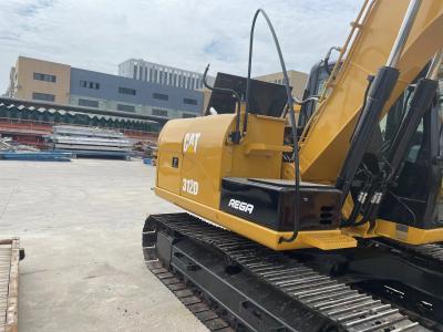 Cina Escavatore a cucchiaia rovescia 12920kg degli escavatori degli zappatori della seconda mano del CAT 312 in vendita