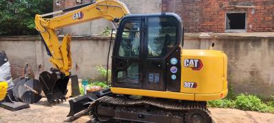 China Krachtige 307E Gebruikte die Cat Excavators 6800KG in Bouwconstructie wordt gebruikt Te koop