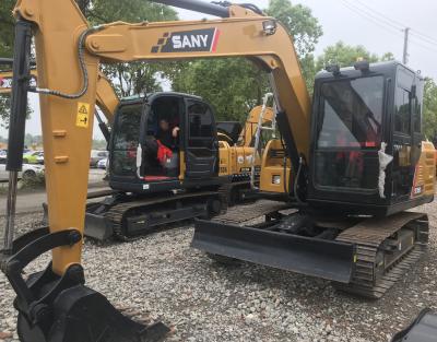 Cina Escavatore utilizzato motore Crawler 75C 7280KG di ISUZE Sany in vendita