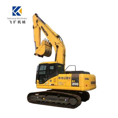 China 2de Hand KOMATSU pc200-7 Grondverzetmachines en Graafwerktuigen 19753KG 145kN Te koop