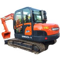 China 6 Ton Second Hand Mini Excavator Doosan DH60 Medium Sized for sale