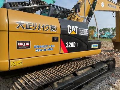 China 20T Gebruikte graafmachines Caterpillar 320DL Graafmachine Crawler Te koop