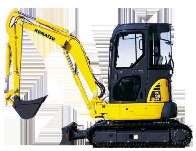 Cina Originale 3 tonnellate usato Komatsu escavatore PC30MR-2 per la costruzione in vendita