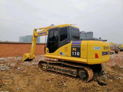 China PC110-8 Used Komatsu Excavator Total Track Length 3435mm Available for sale