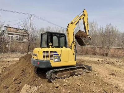 Cina Piccolo spostamento di escavatori Komatsu usati PC56 facile da usare in vendita