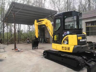 Cina PC55MR-2 Excavator Komatsu usato con profondità massima di scavo di 3800 mm in vendita