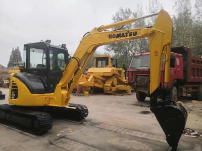 Cina PC55MR-2 Excavator Komatsu usato con profondità massima di scavo di 3800 mm in vendita
