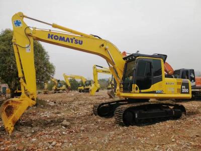 China Veelzijdige gebruikte Komatsu graafmachine met een emmercapaciteit van 0,8 m3 Maximale graafdiepte 6620 mm Te koop